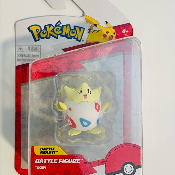 Pokemon | Other | Pokemon Battle Ready Action Figure Togepi Complete ...